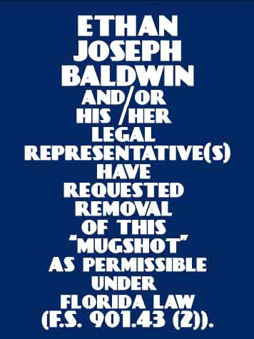 ETHAN JOSEPH BALDWIN Records As Released In And Around Tampa Florida